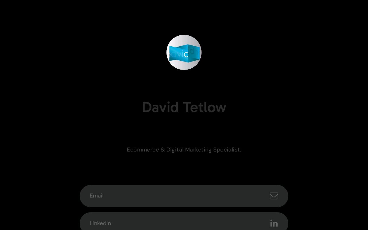 David Tetlow | Digital Marketing & Ecommerce